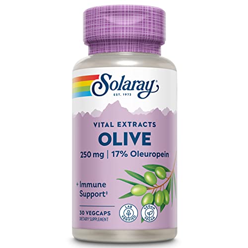 natural olive leaf supplement capsules