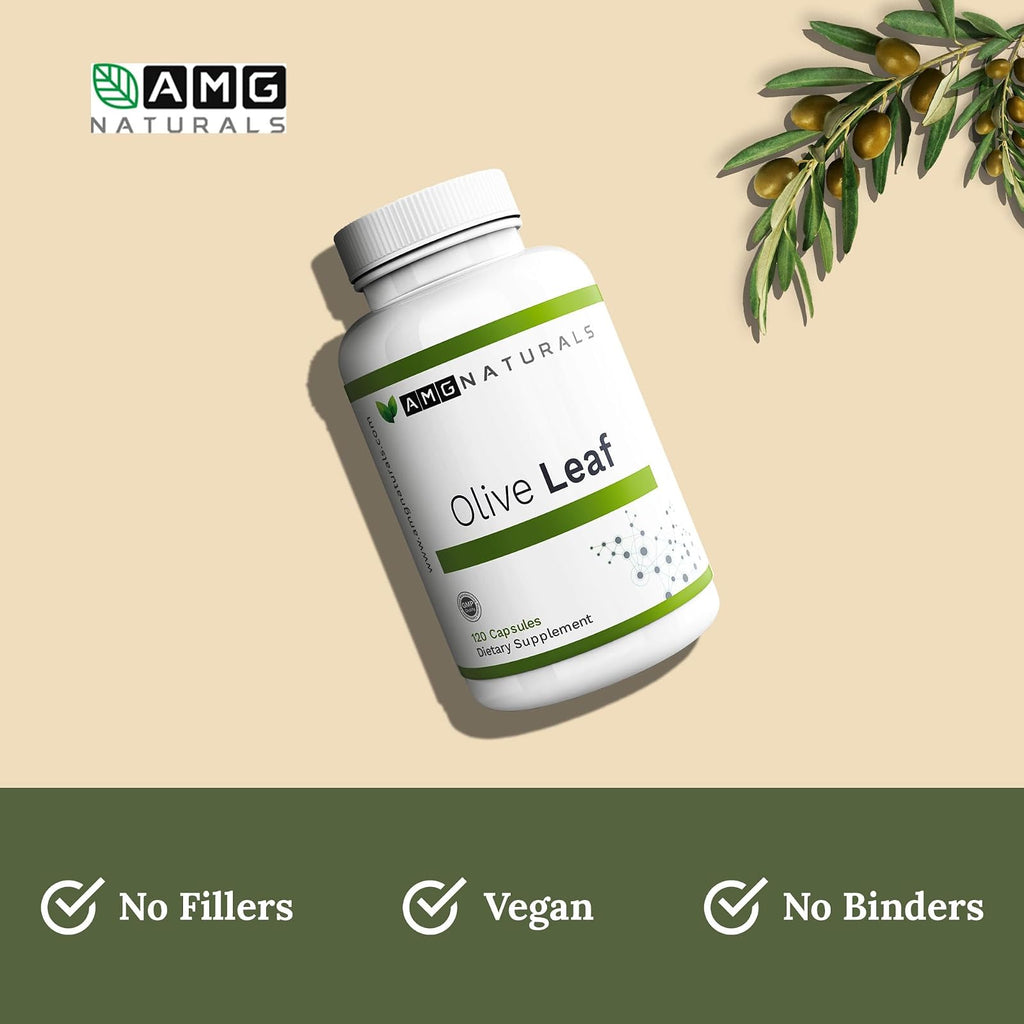 Natural olive leaf supplement for wellness