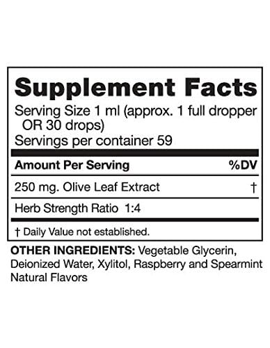 natural olive leaf supplement for wellness