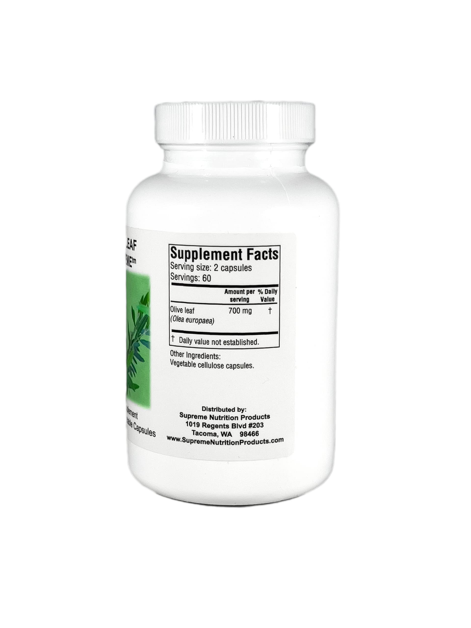 natural olive leaf supplement for wellness
