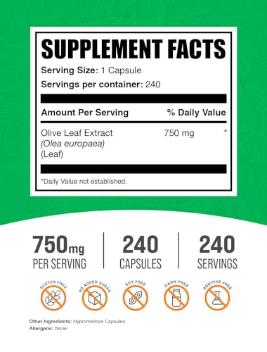 natural olive leaf supplement
