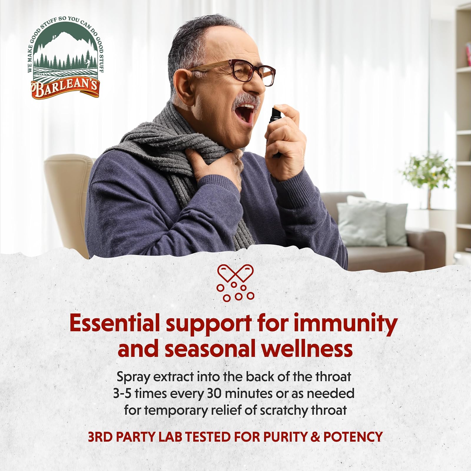 natural olive leaf throat relief