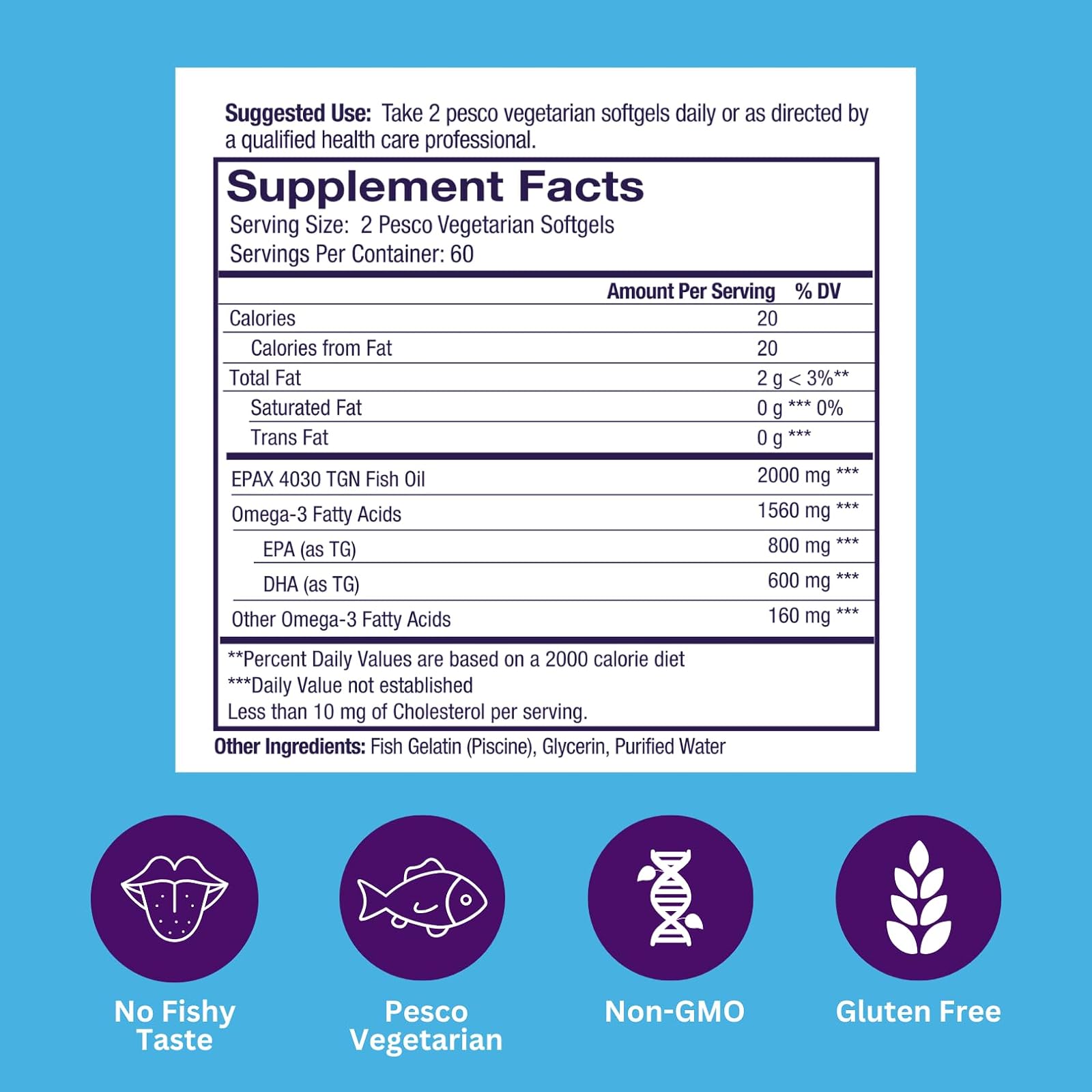 Natural omega-3 for heart health