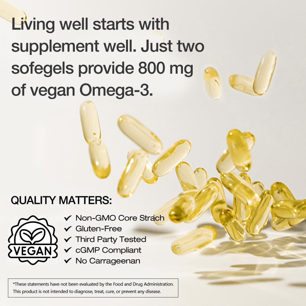 Natural Omega 3 for vegan diets