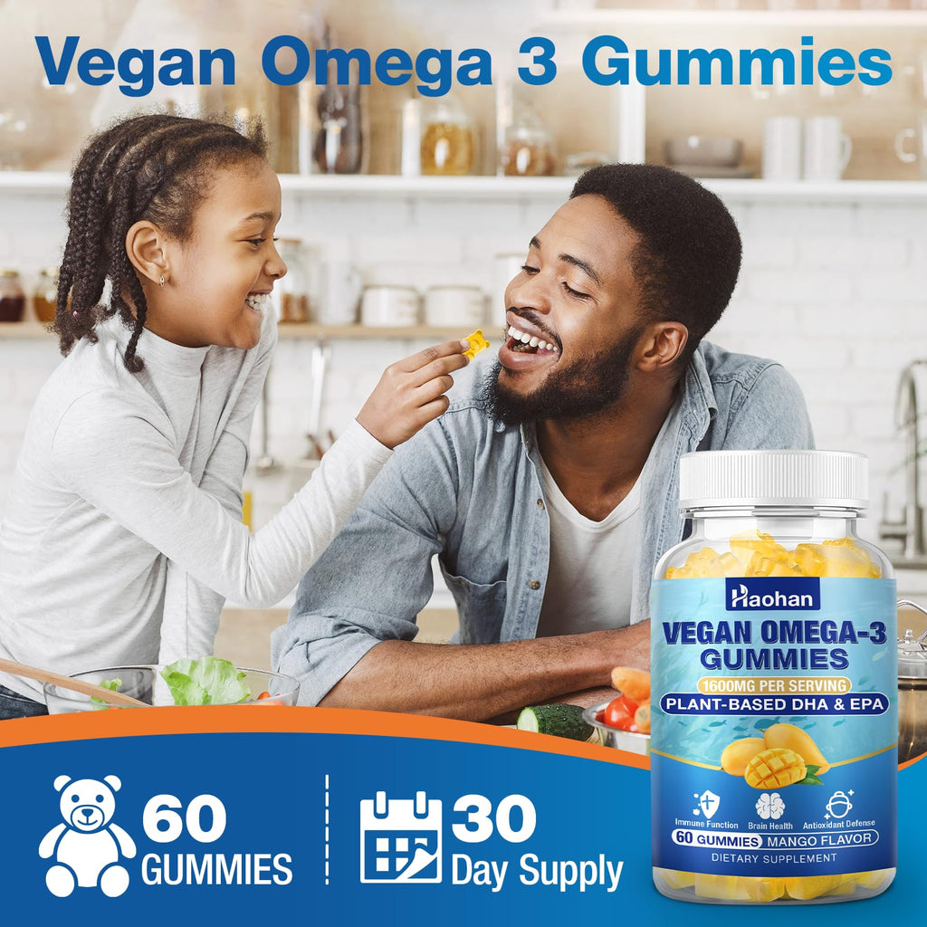 Natural Omega-3 gummies for daily wellness