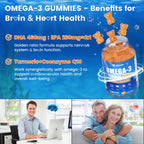 Natural Omega-3 gummies for vegan diet