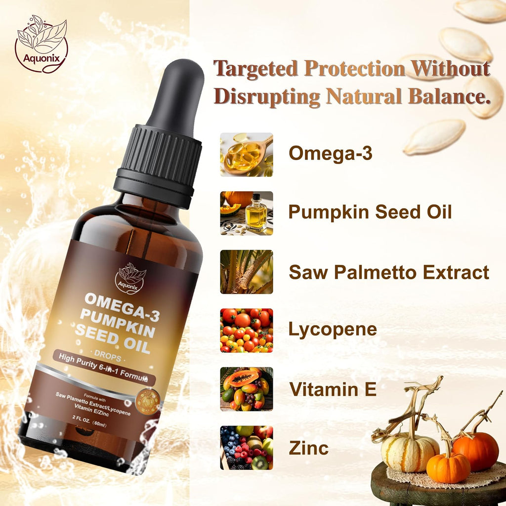 Natural omega-3 supplement for men