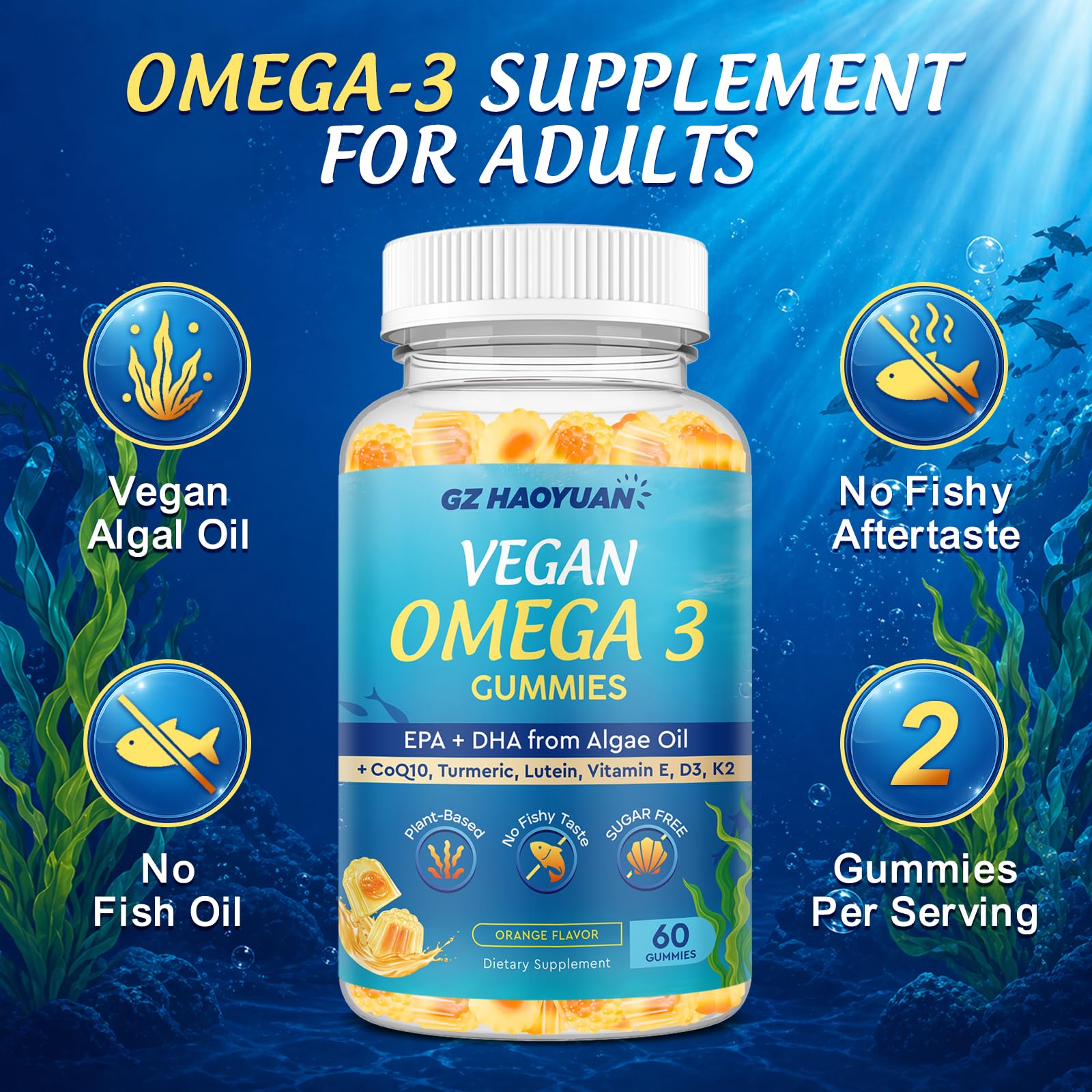 Natural Omega 3 support for active lifestyles
