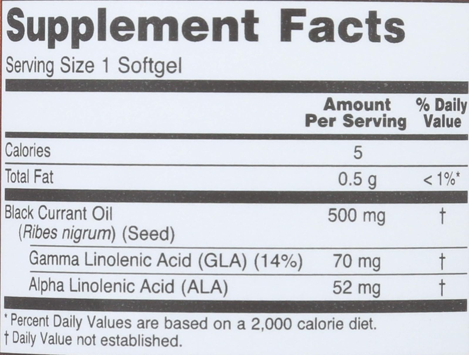 natural omega fatty acids supplement