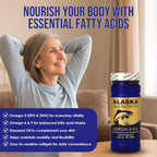 Natural omega fatty acids supplement