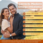 Natural omega gummies for daily nutrition
