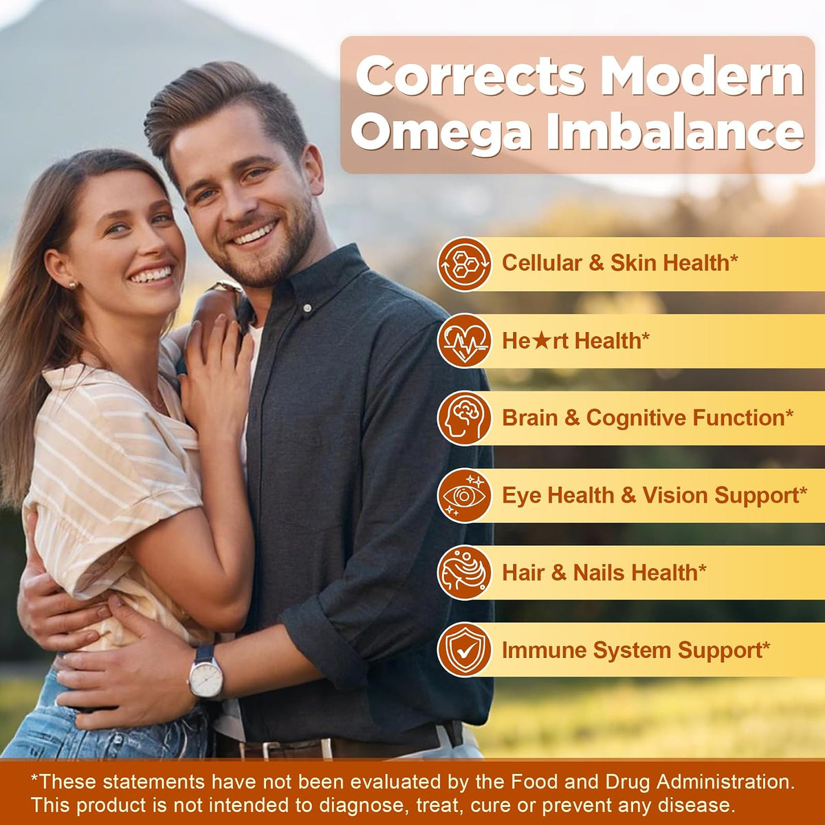Natural omega gummies for daily nutrition