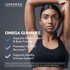 Natural omega gummies for daily wellness