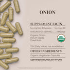 natural onion extract for health