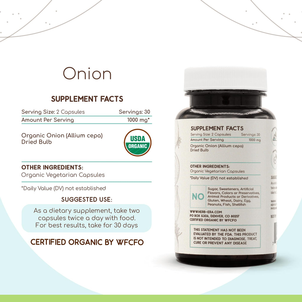 natural onion supplement for wellness