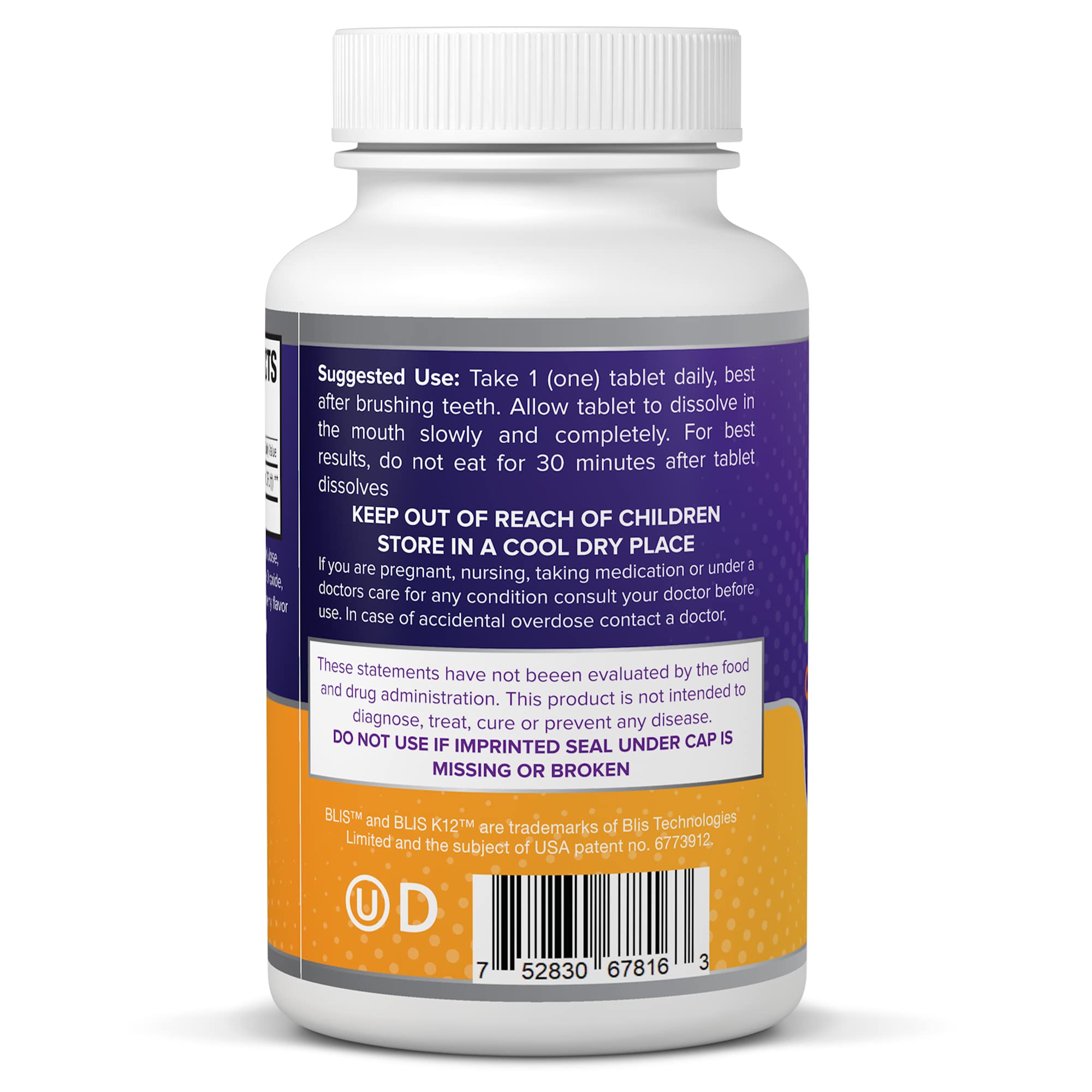 Natural oral probiotic for daily use