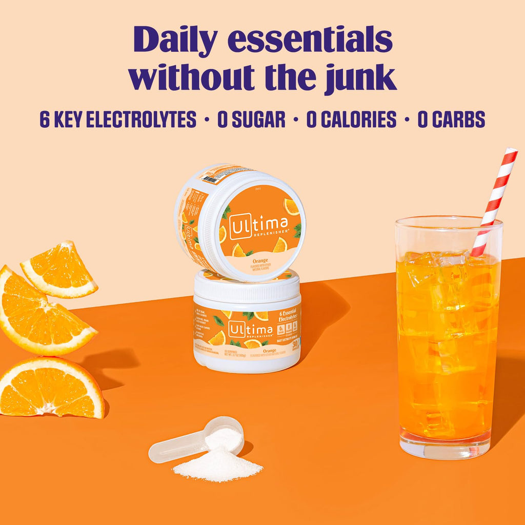 natural orange electrolytes for hydration