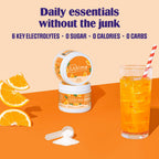 natural orange electrolytes for hydration
