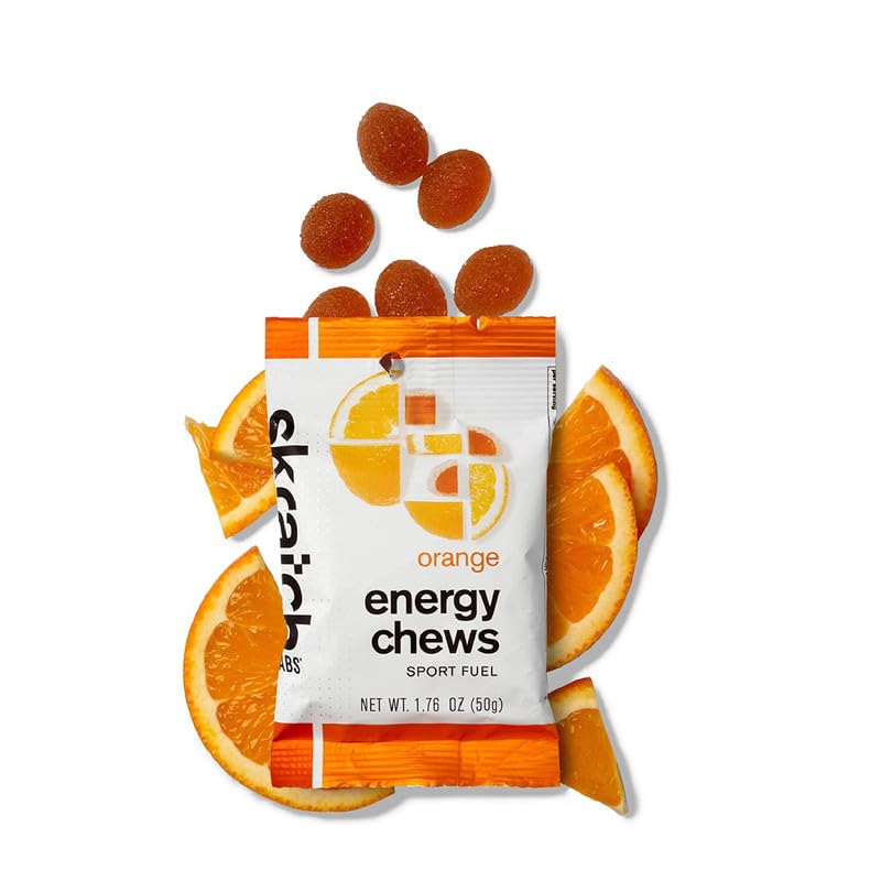 natural orange energy chews for athletes