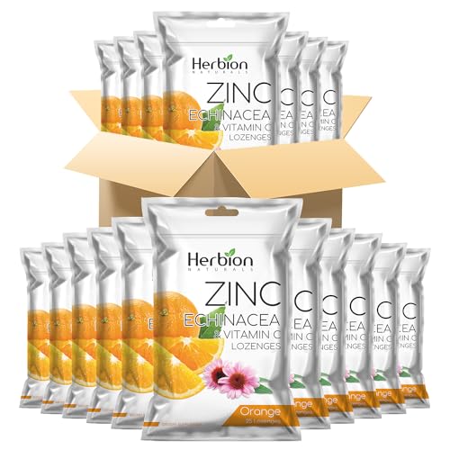 natural orange flavored zinc lozenges