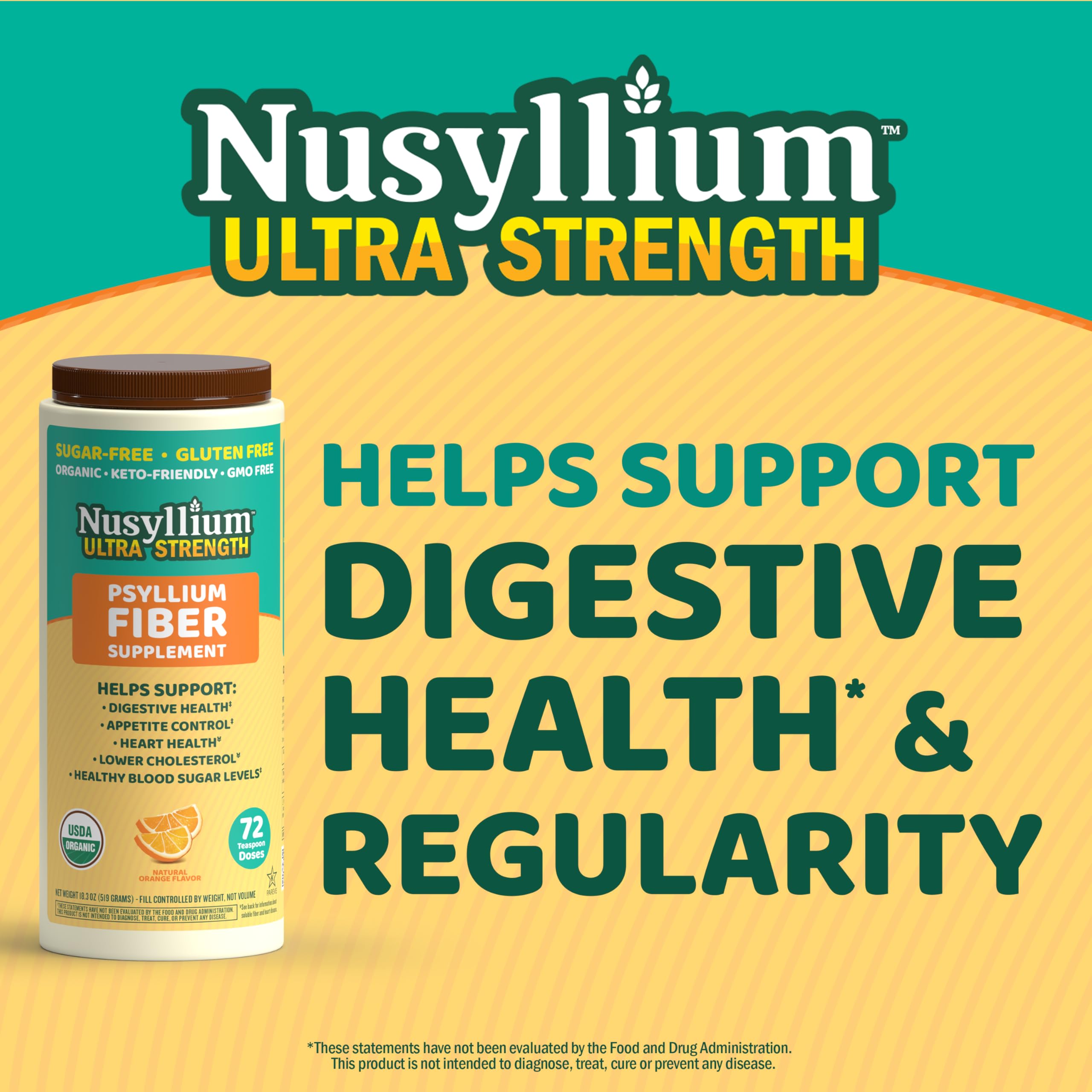 Natural orange flavour dietary supplement