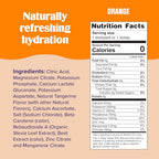 natural orange flavour electrolyte drink