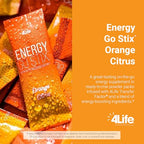 natural orange flavour energy stix