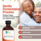 Natural orange flavour fish oil