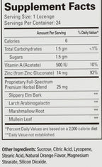 Natural orange flavour Therazinc lozenges