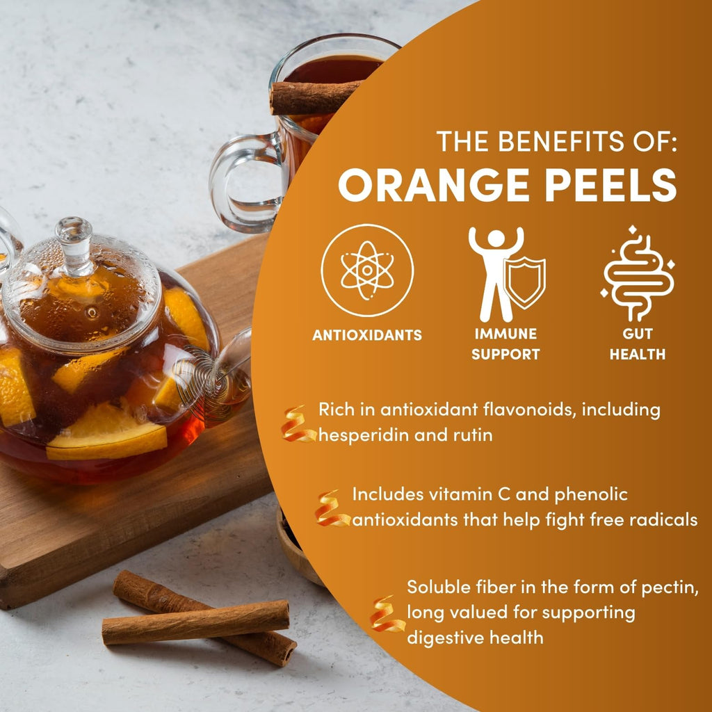 natural orange peel for wellness
