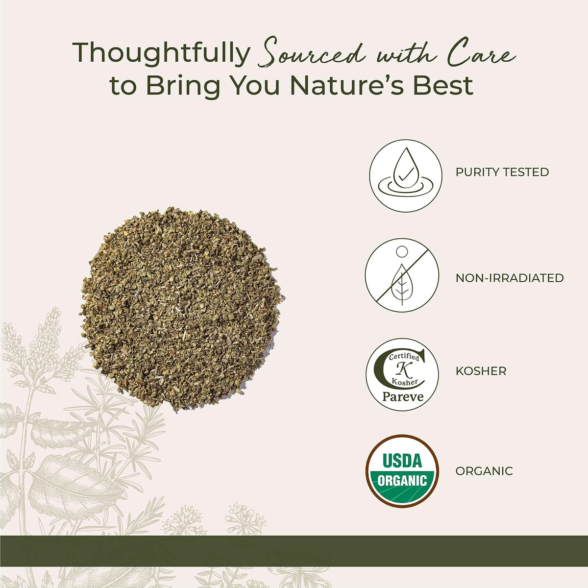 natural oregano herb for wellness