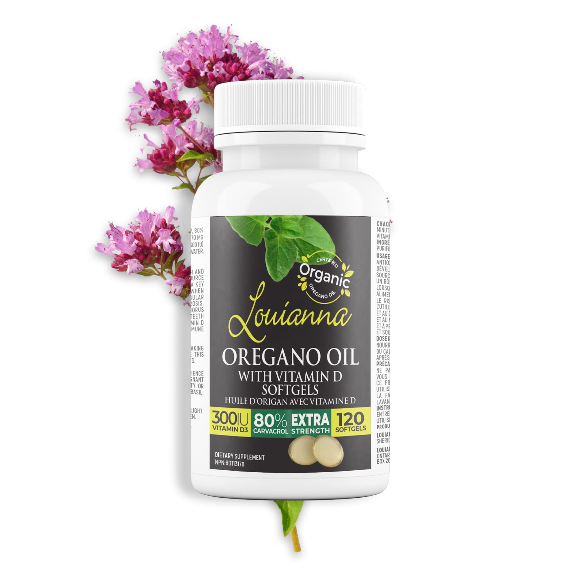 natural oregano oil for bone support