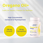 Natural oregano oil for digestive support