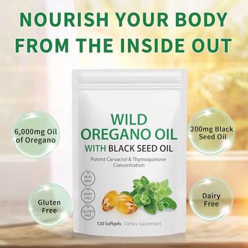 Natural oregano oil for immune health