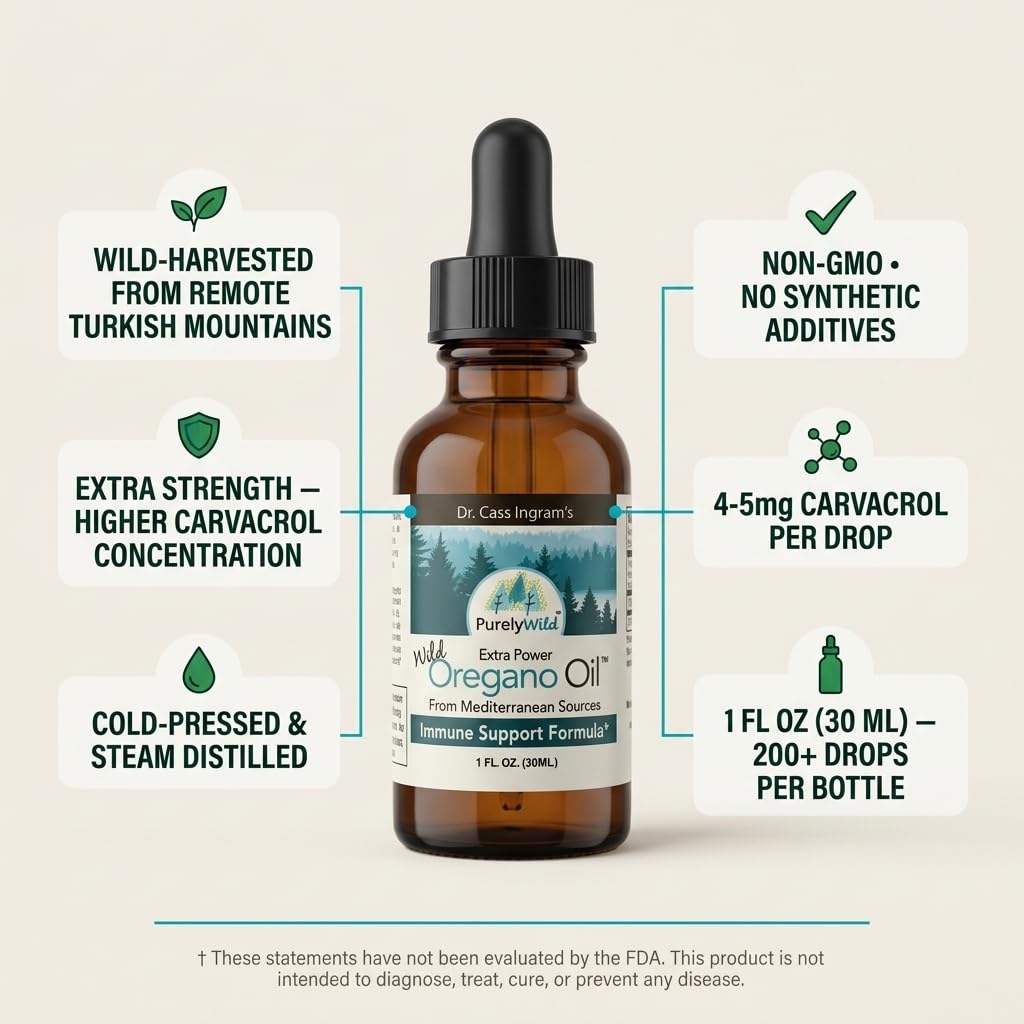 natural oregano oil for immune support