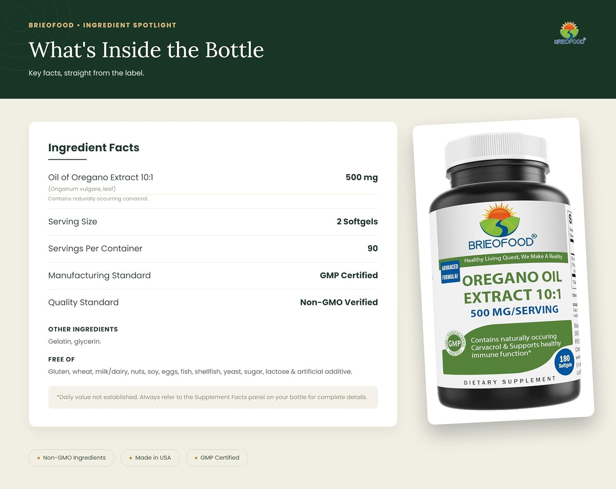 natural oregano oil for immune support