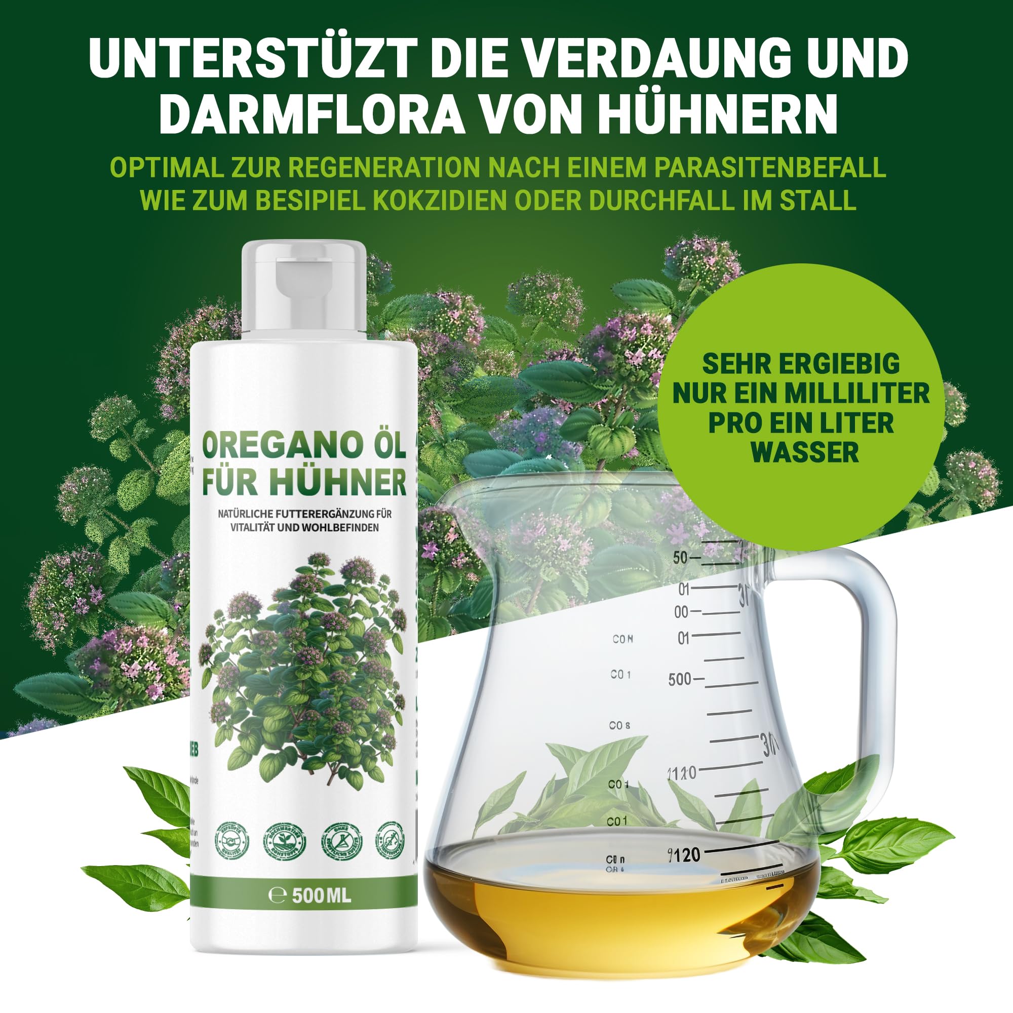 natural oregano oil for poultry
