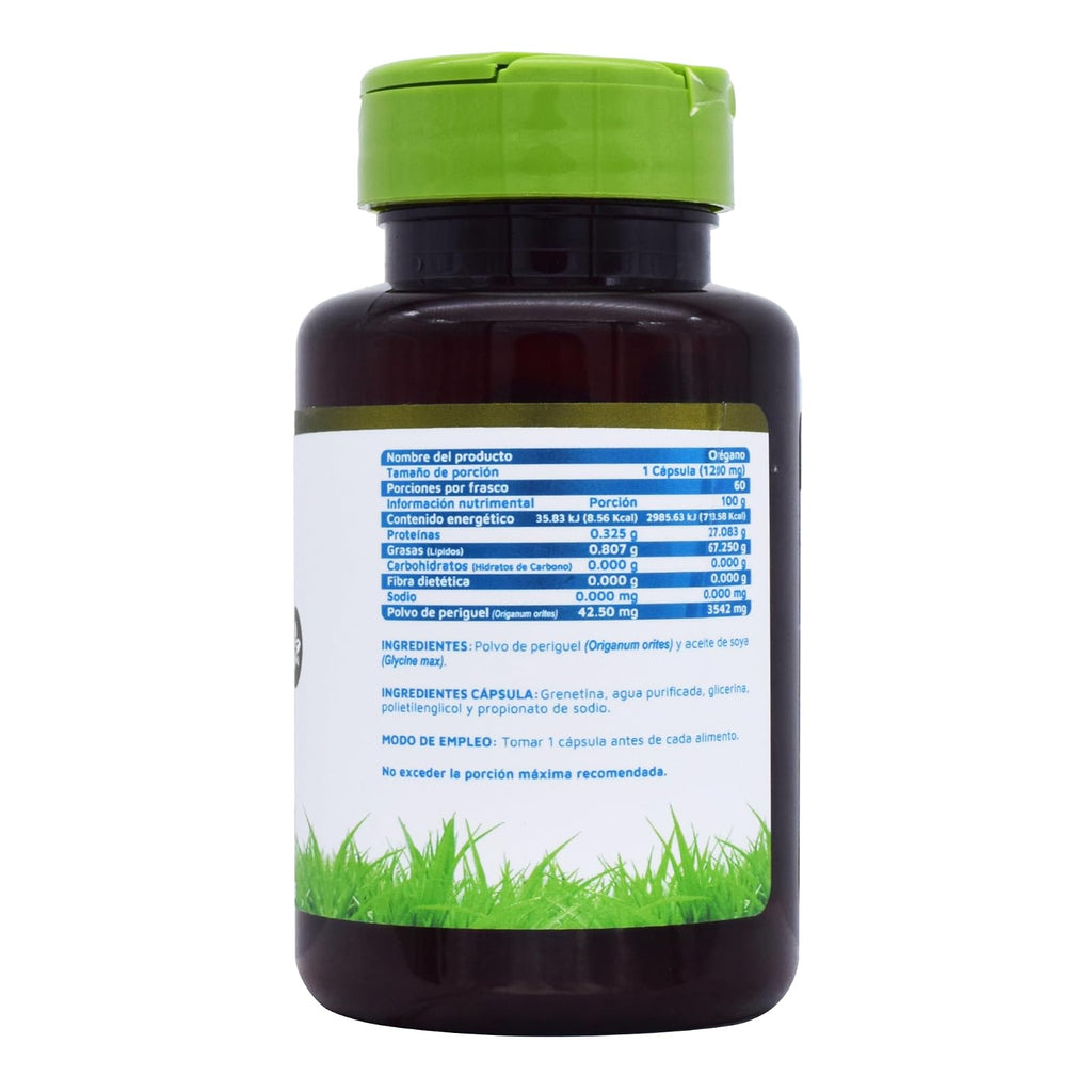 natural oregano oil softgels for wellness