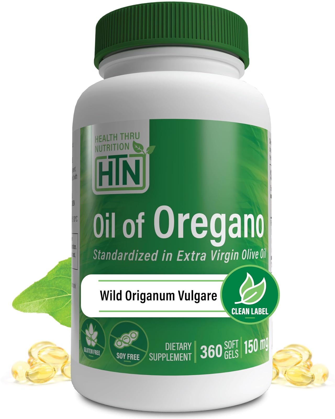 natural oregano oil softgels