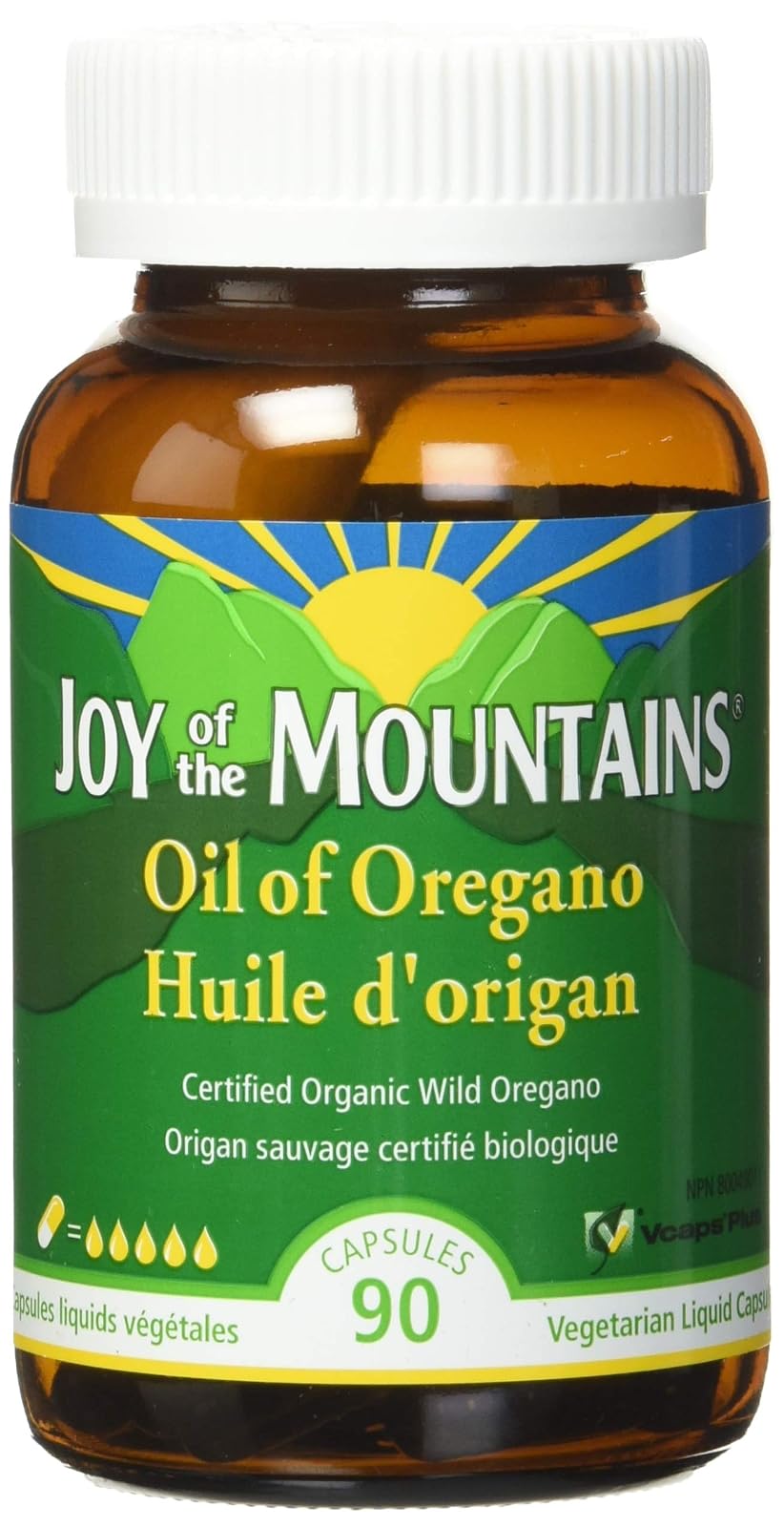 natural oregano oil supplement capsules