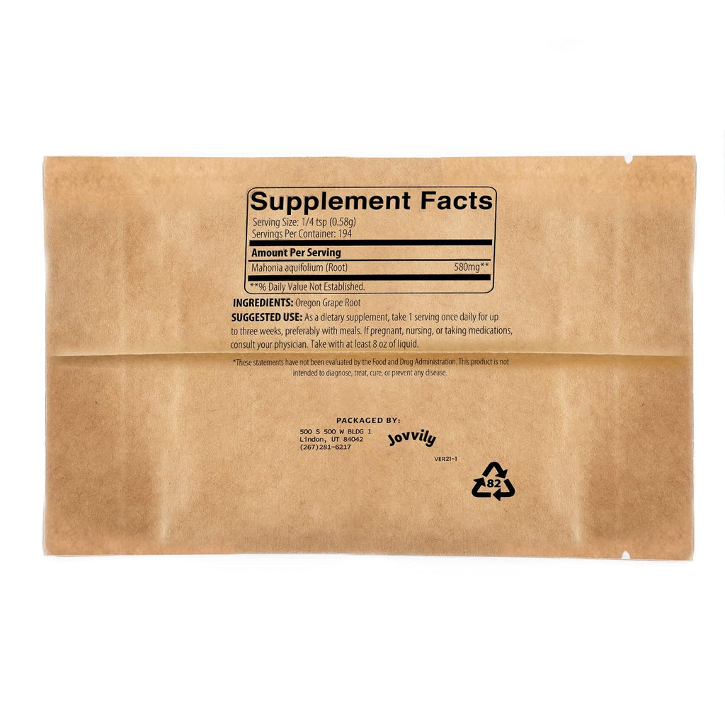 Natural Oregon Grape Root supplement