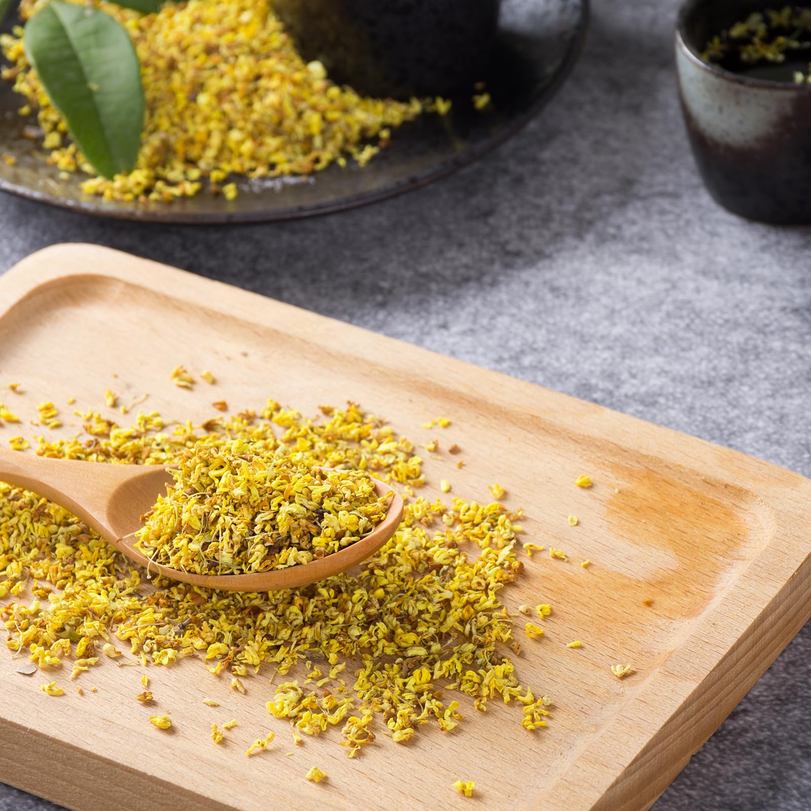 natural osmanthus flowers for soothing tea