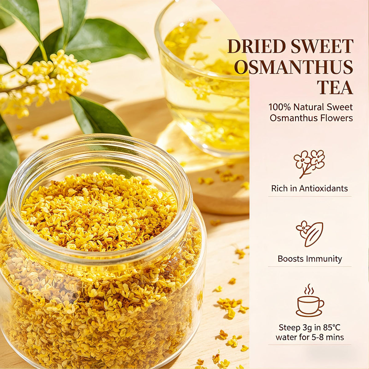 natural osmanthus tea for wellness