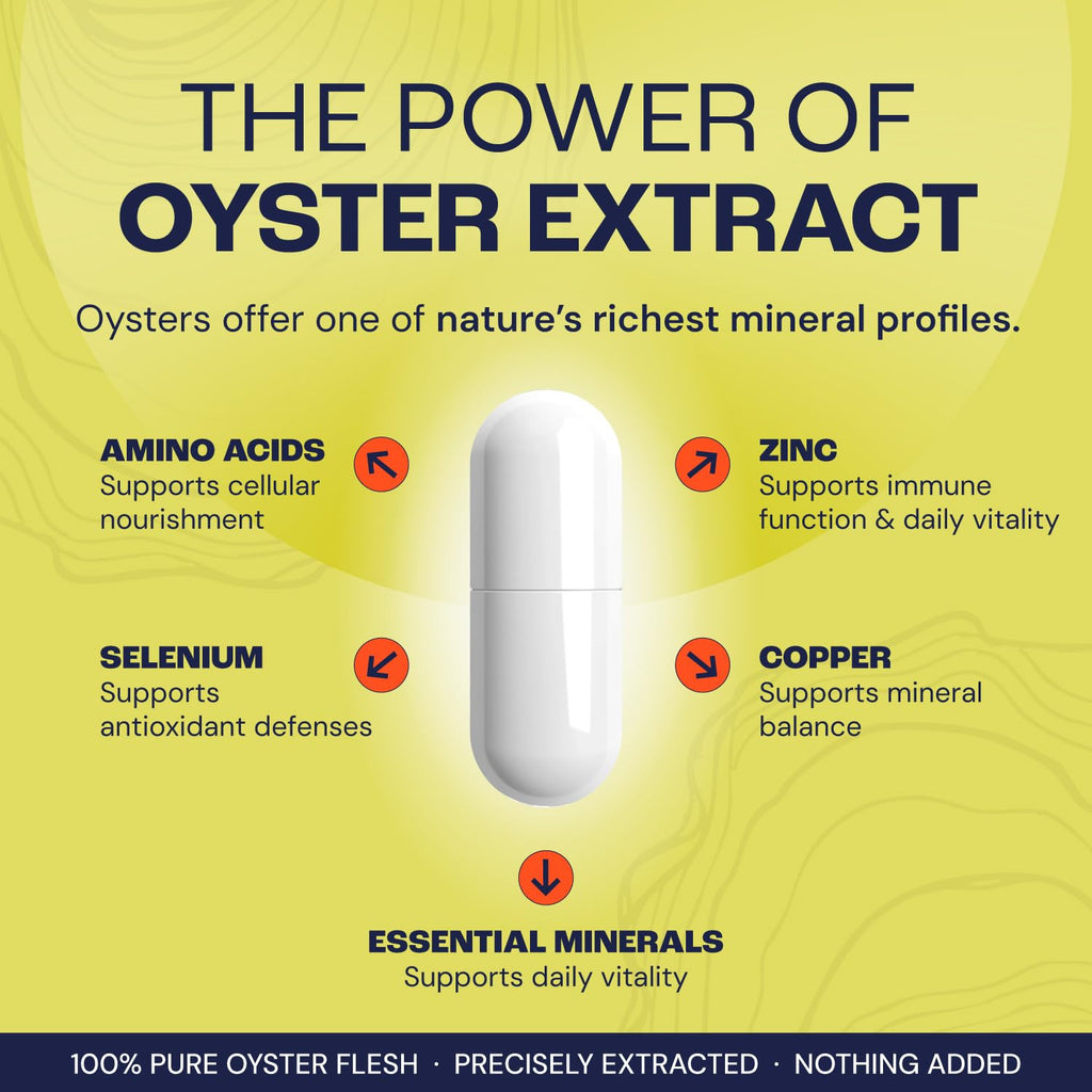 Natural oyster extract benefits