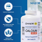 Natural oyster shell calcium source