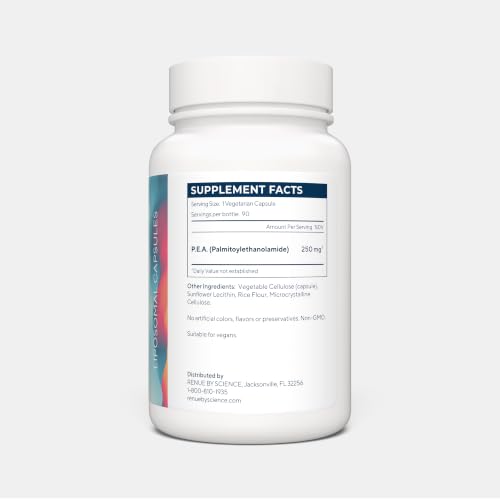 Natural pain relief supplement capsules
