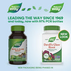 Natural pain relief with Devil's Claw root