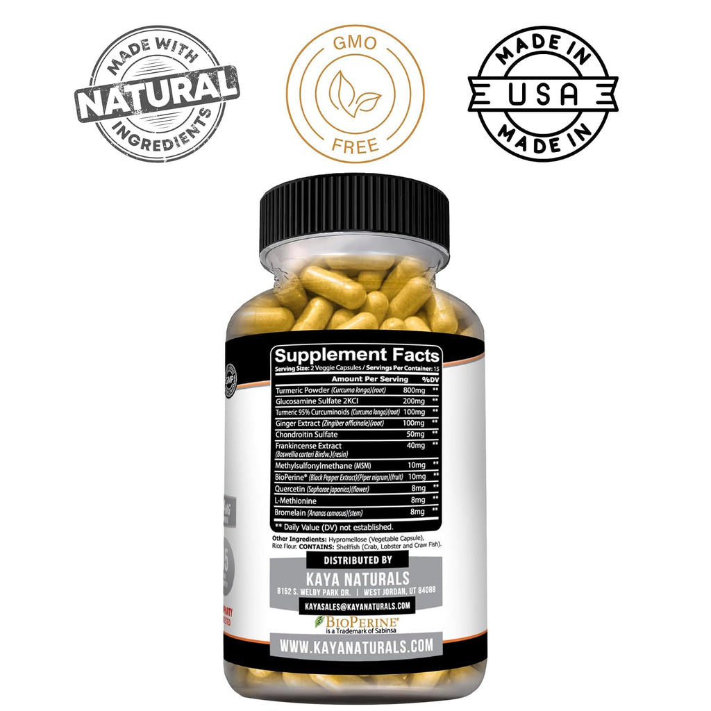 natural pain relief with glucosamine