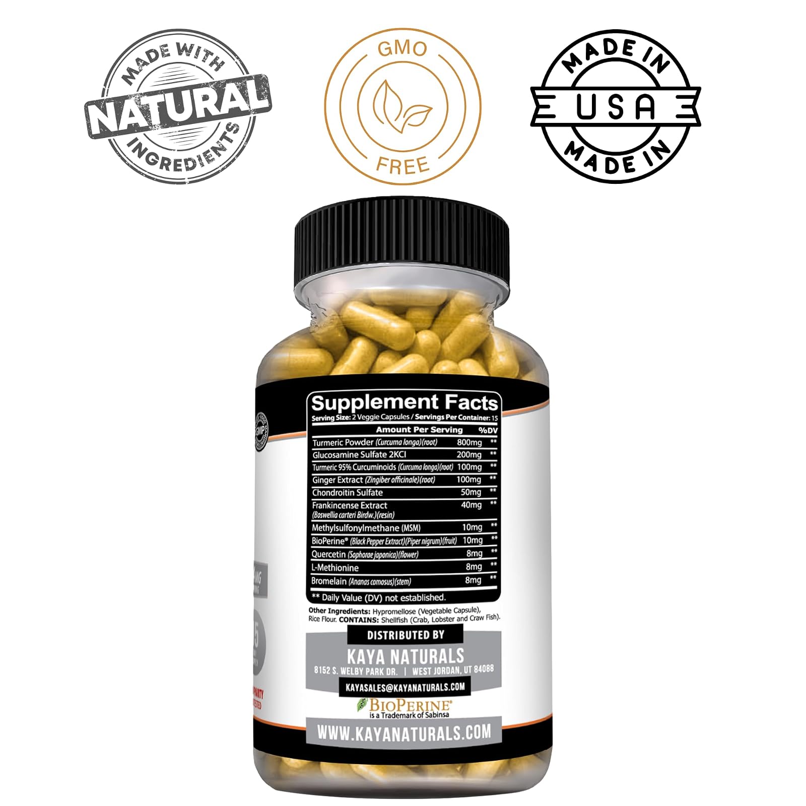 natural pain relief with glucosamine