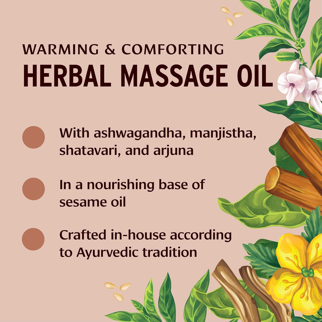 Natural pain relief with Mahanarayan Oil